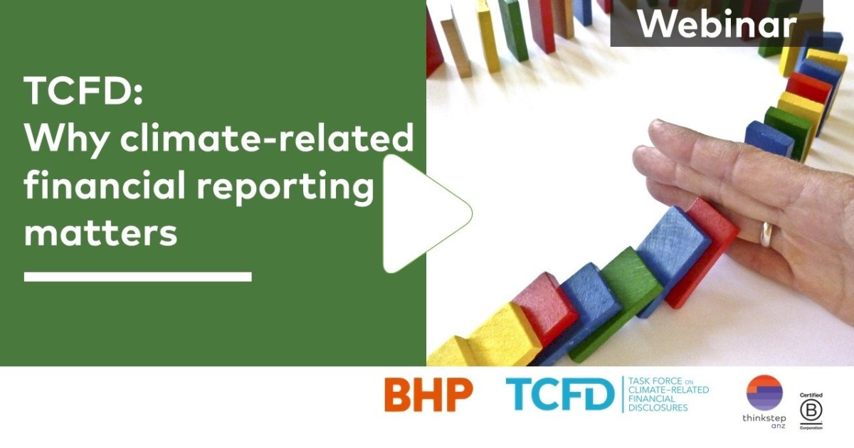 Improving resilience with TCFD