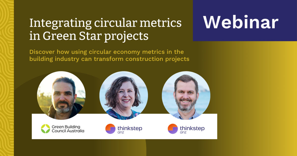 Integrating circular metrics in Green Star projects