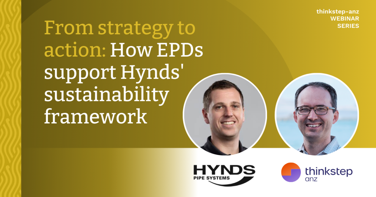From strategy to action: How EPDs support Hynds' sustainability framework